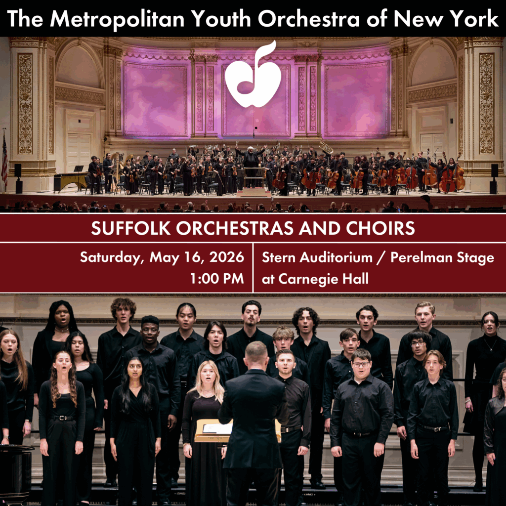 The Metropolitan Youth Orchestra of New York (MYO) Suffolk Ensembles at ...